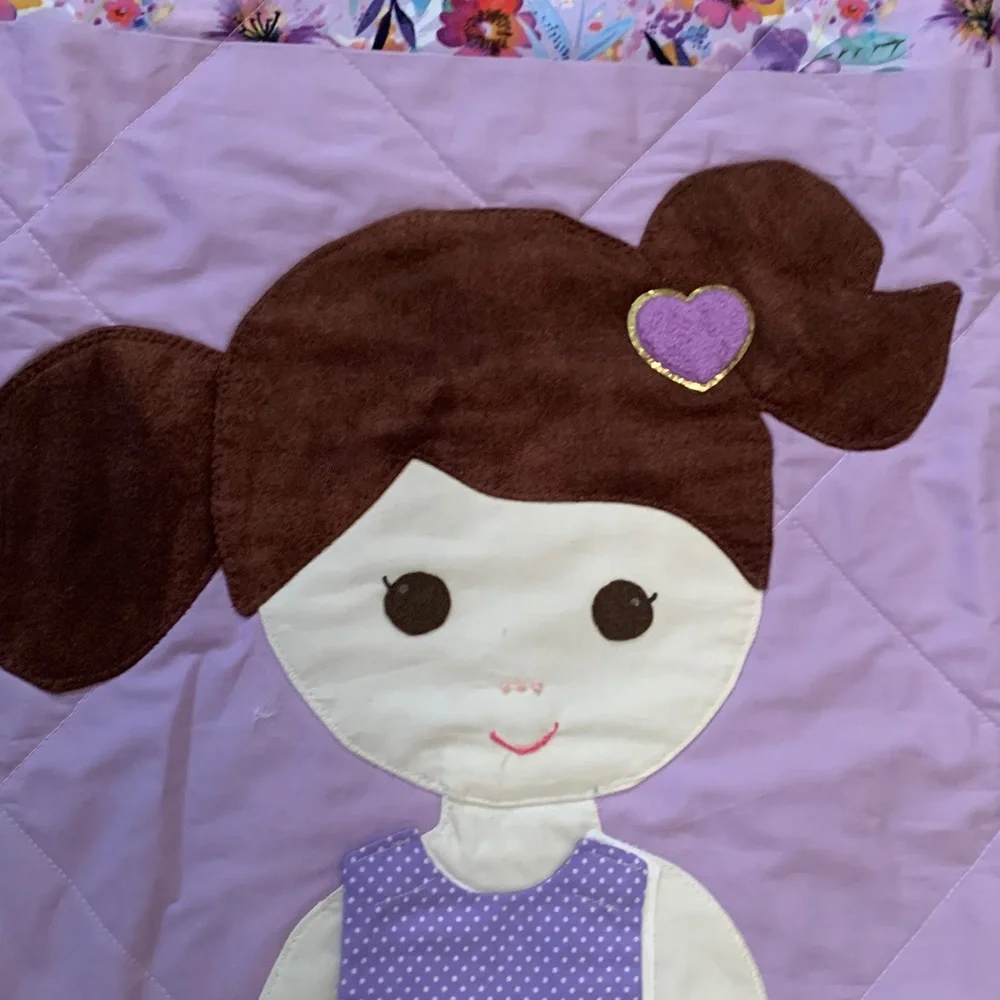 Handmade | Toys | Handmade Paper Doll Quilt With One Outfit | Poshmark